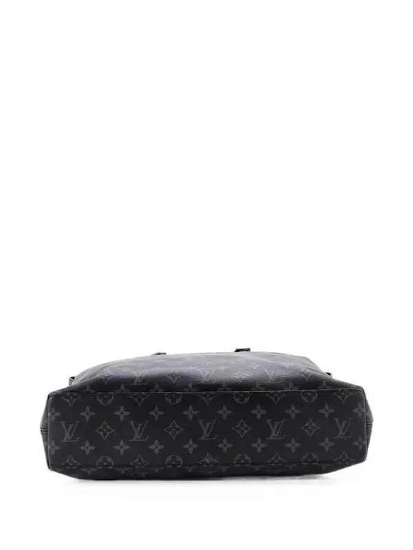 LOUIS VUITTON Explorer Briefcase Monogram Eclipse Canvas Business Bag