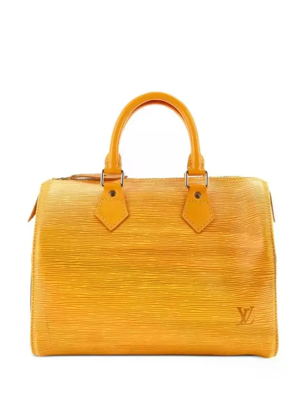 LOUIS VUITTON Speedy Handbag Epi Leather 25 Satchel