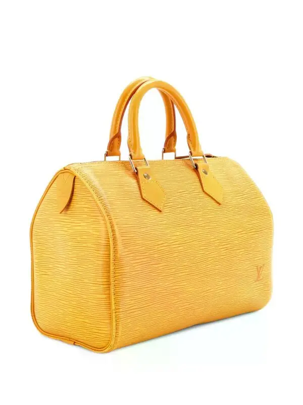 LOUIS VUITTON Speedy Handbag Epi Leather 25 Satchel