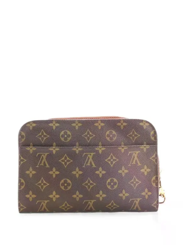 LOUIS VUITTON Monogram Canvas Pochette Orsay Clutch