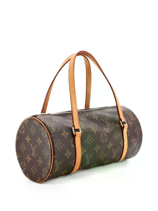 LOUIS VUITTON Papillon 26 Satchel Handbag Monogram Canvas
