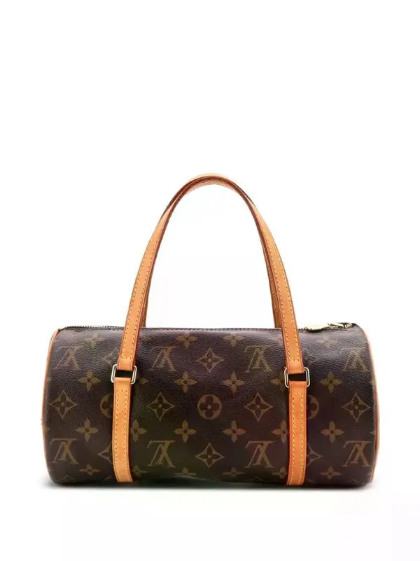 LOUIS VUITTON Papillon Handbag Monogram Canvas 26 Satchel