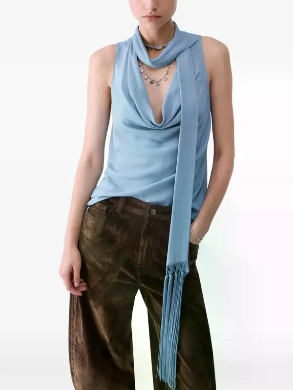 Liu Jo Top With Scarf