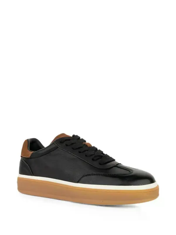 LINDA BAUMANN Panelled Leather Sneakers
