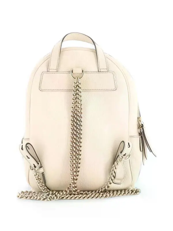 Gucci Soho Chain Leather Backpack