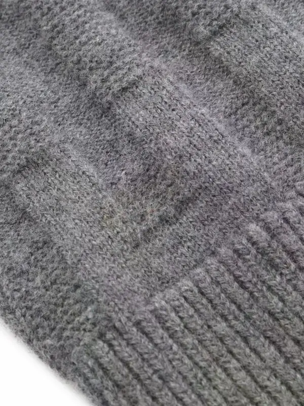 Hermès 2010 H-pattern Cardigan