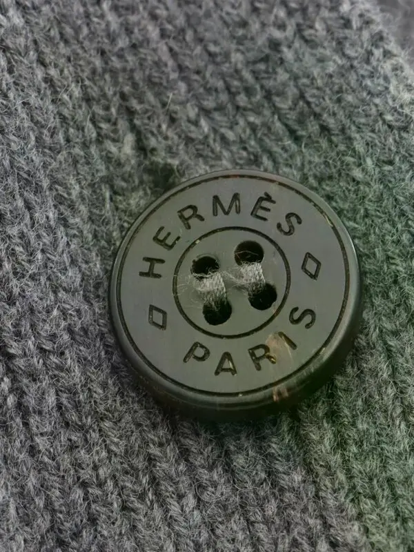 Hermès 2010 H-pattern Cardigan
