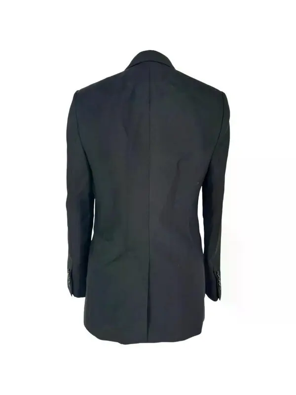 Celine Double-breasted Tailored Wool Blazer