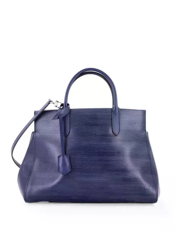 LOUIS VUITTON Marly Handbag Epi Leather Mm Satchel - Blue