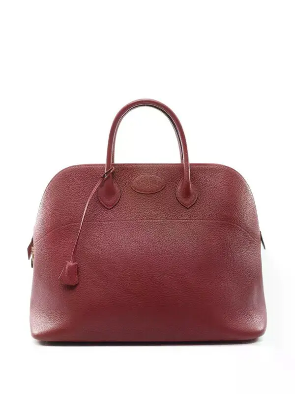 Hermès 2010s Bolide 45 Tote Bag - Red