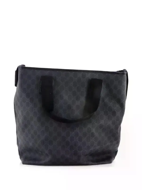 Gucci Gg Coated Canvas Large Tote Bag