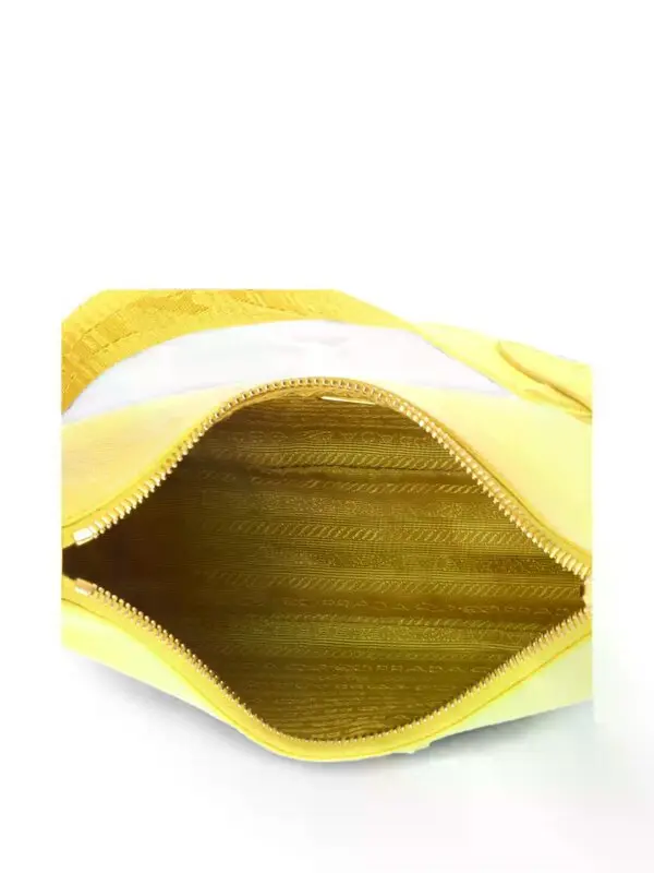 Prada Re-edition 2005 Shoulder Bag Saffiano Leather Small Crossbody Bag - Yellow