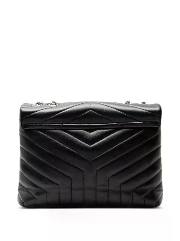 Saint Laurent Loulou Monogram Shoulder Bag - Black