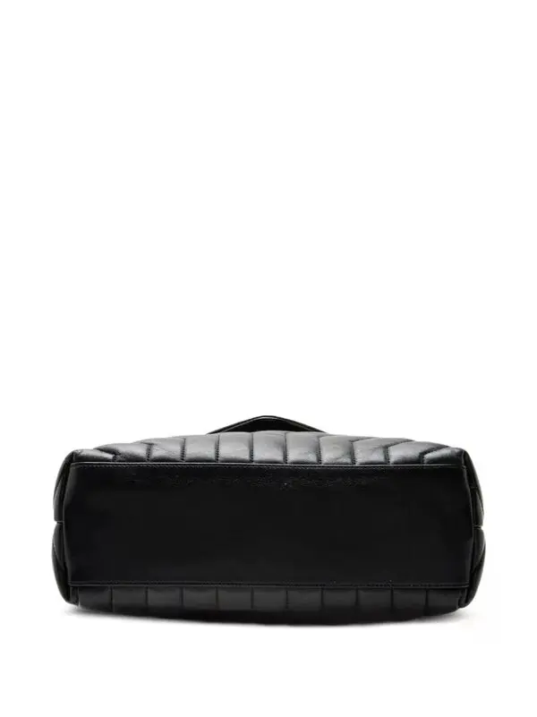 Saint Laurent Loulou Monogram Shoulder Bag - Black