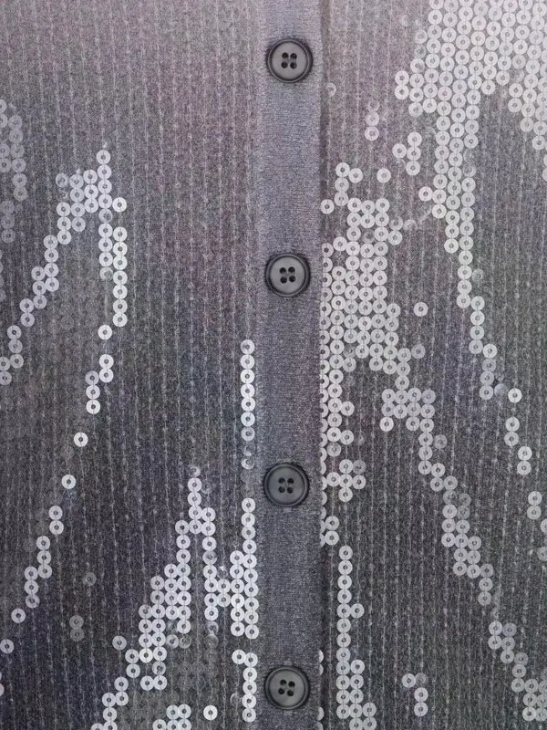 Liu Jo Sequin-embellished Ombre Cardigan