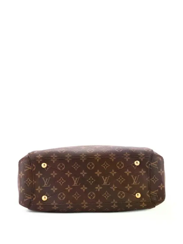 LOUIS VUITTON Montaigne Handbag Monogram Canvas Gm Tote Bag - Brown