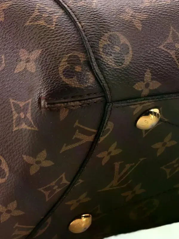 LOUIS VUITTON Montaigne Handbag Monogram Canvas Gm Tote Bag - Brown