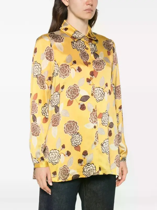 SIYU Floral-print Shirt