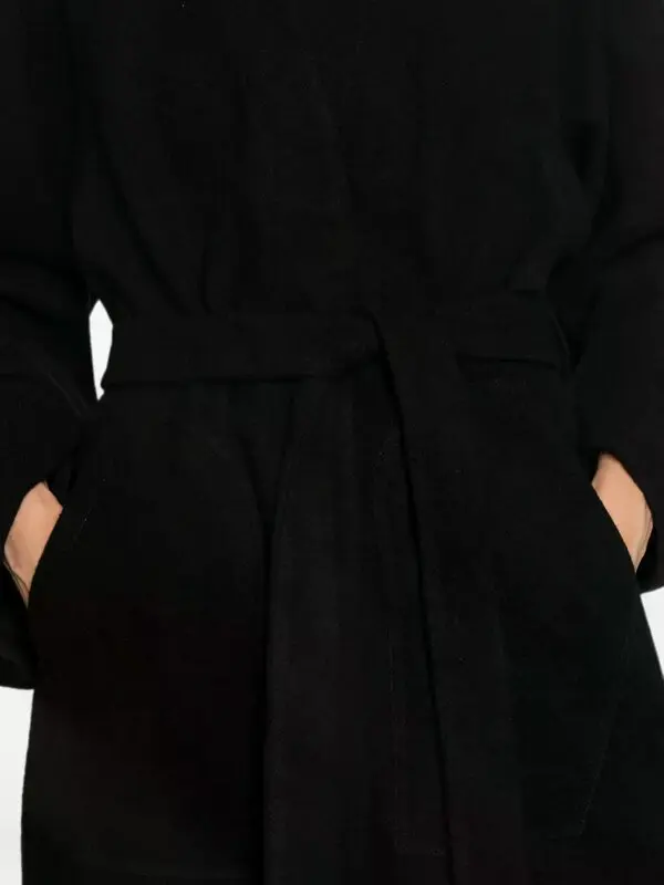 Rick Owens Belted Oversized Coat