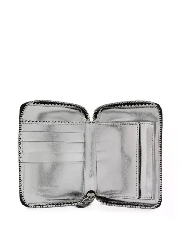 Comme Des Garçons Patent-finish Zip-around Wallet