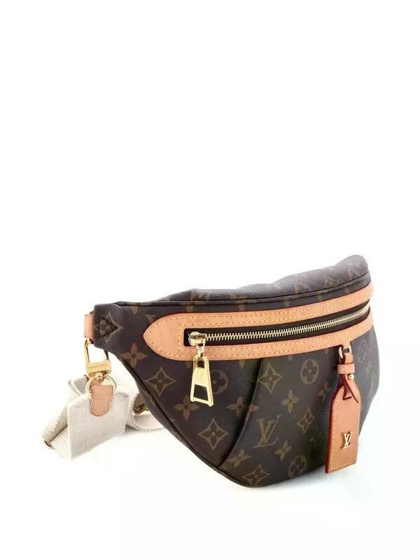 LOUIS VUITTON High Rise Bum Bag Monogram Canvas Belt Bag