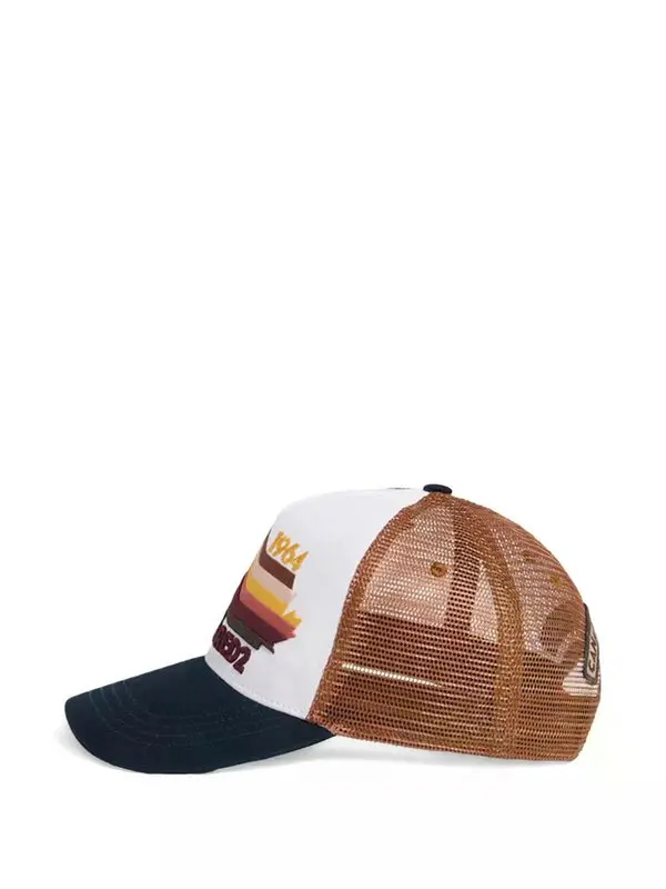 Dsquared2 Embroidered Mesh-panel Baseball Cap