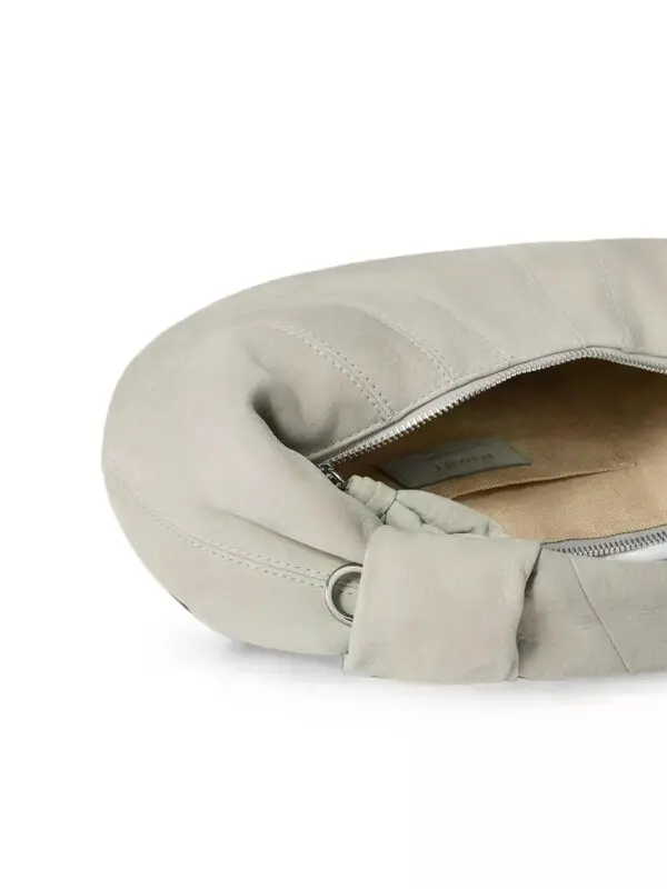 LEMAIRE Mini Fortune Croissant Bag In Alpaca Nubuck