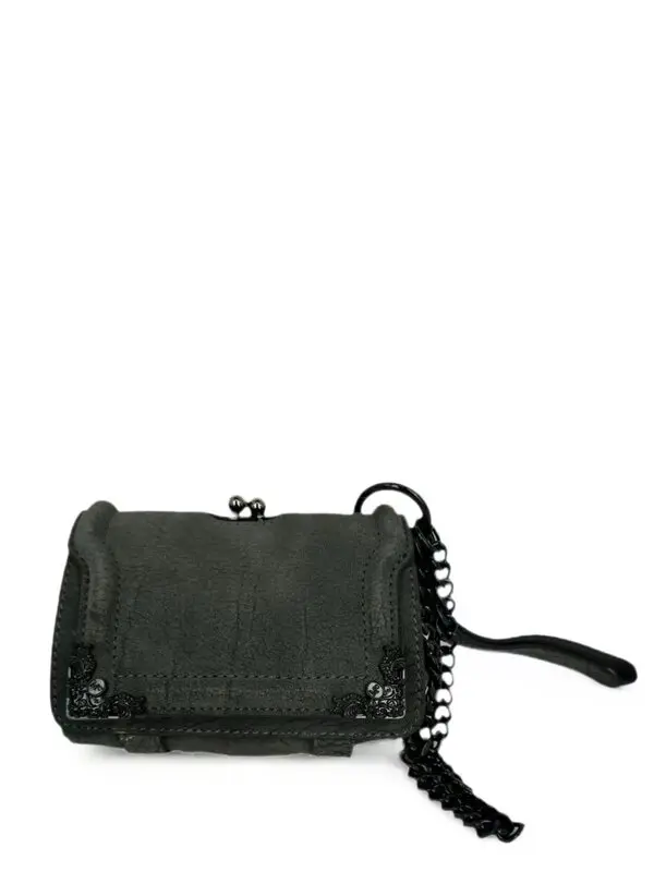 Alexander McQueen Chain-strap Flap Leather Shoulder Bag