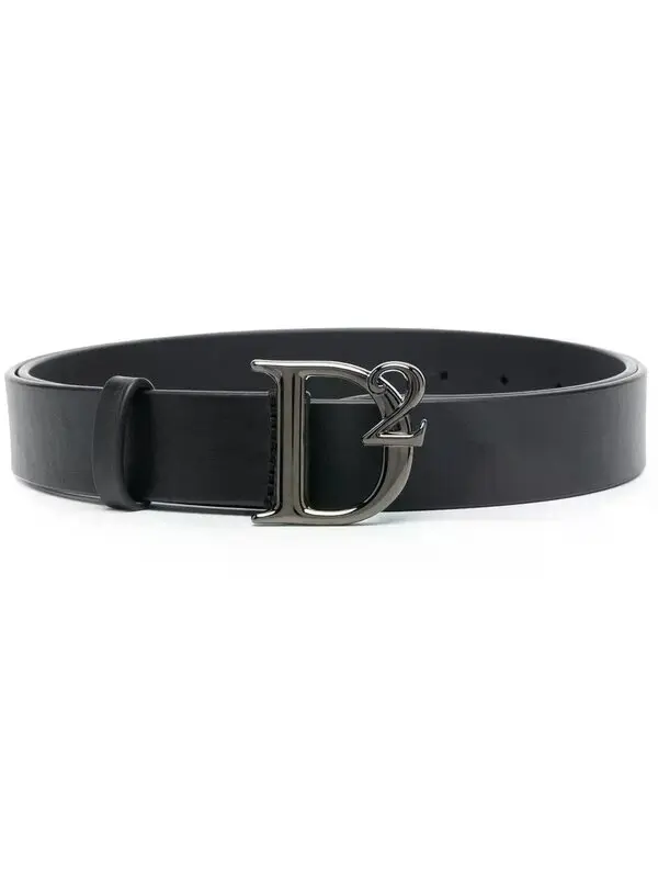 Dsquared2 Logo-buckle Leather Belt