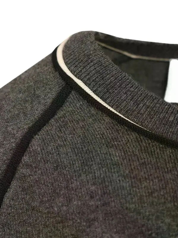 MARANT Logo-embroidered Raglan-sleeve Sweater