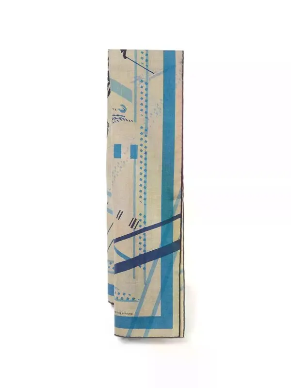 Hermès Concours D'étriers Scarf - Neutrals