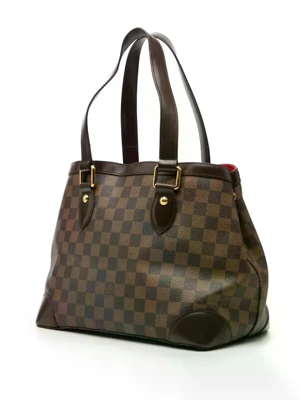 LOUIS VUITTON 2000-2015 Damier Ebene Hampstead Pm Tote Bag