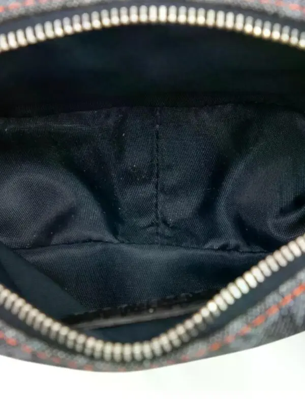 Dior 2005 Oblique Denim Flight Coin Pouch