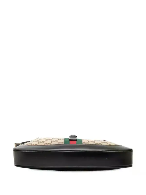 Gucci 2000-2015 Gg Canvas Web Jackie Shoulder Bag