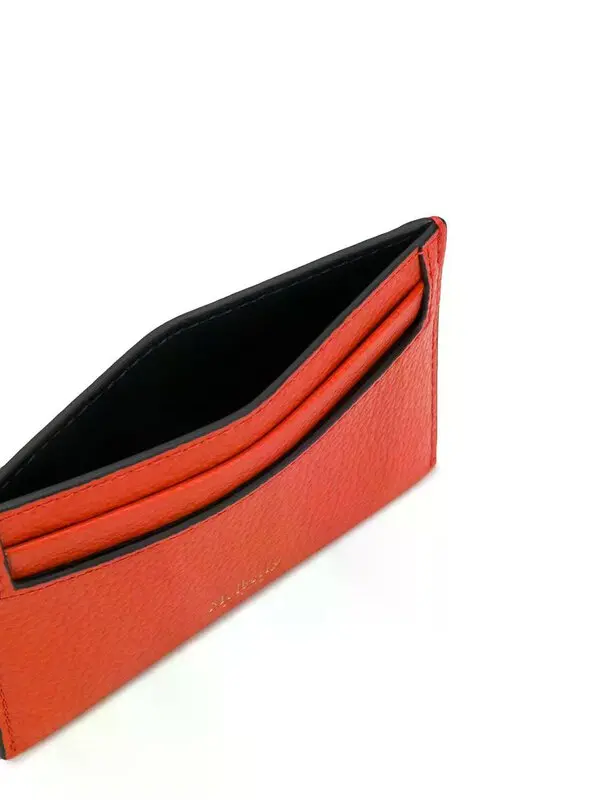 Mulberry Compact Logo Cardholder - Orange