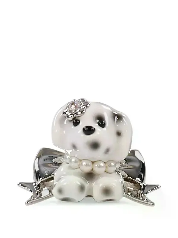 YVMIN Puppy Hair Clip - Silver
