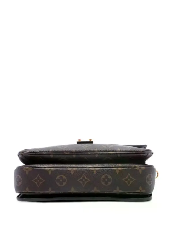 LOUIS VUITTON 2020 Monogram Pochette Metis Satchel - Brown