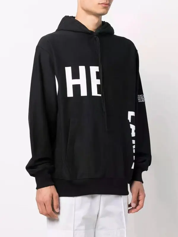 Helmut Lang Logo-print Pullover Hoodie