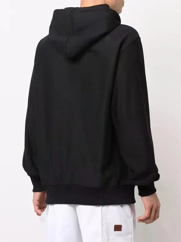 Helmut Lang Logo-print Pullover Hoodie