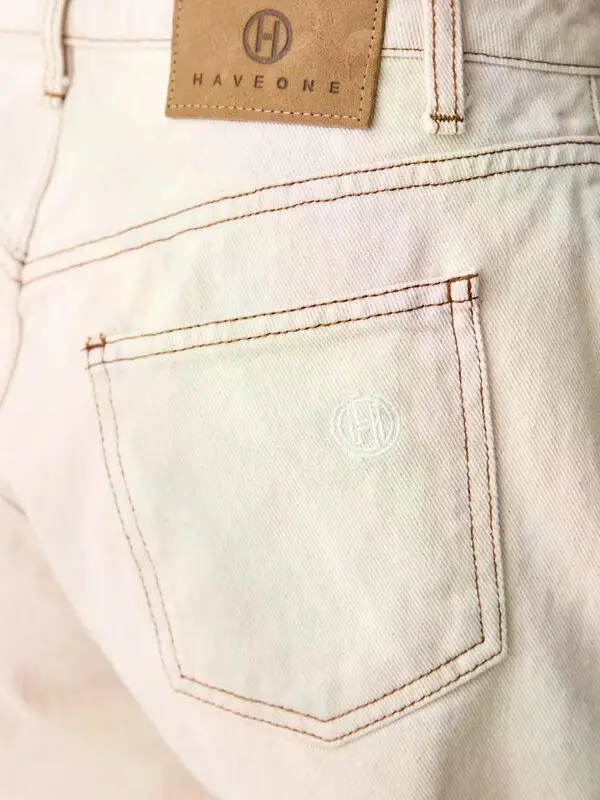 HAVEONE Distressed Frayed Shorts