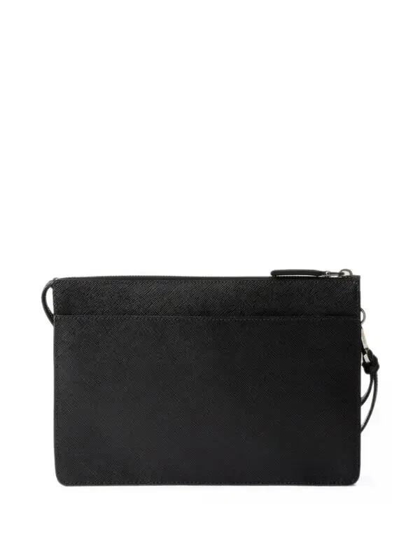 Prada Saffiano Leather Clutch Bag