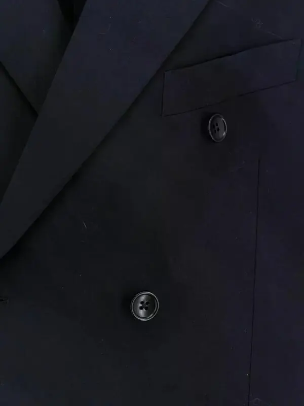 SEVEN GAUGE Double-breasted Peak-lapel Blazer