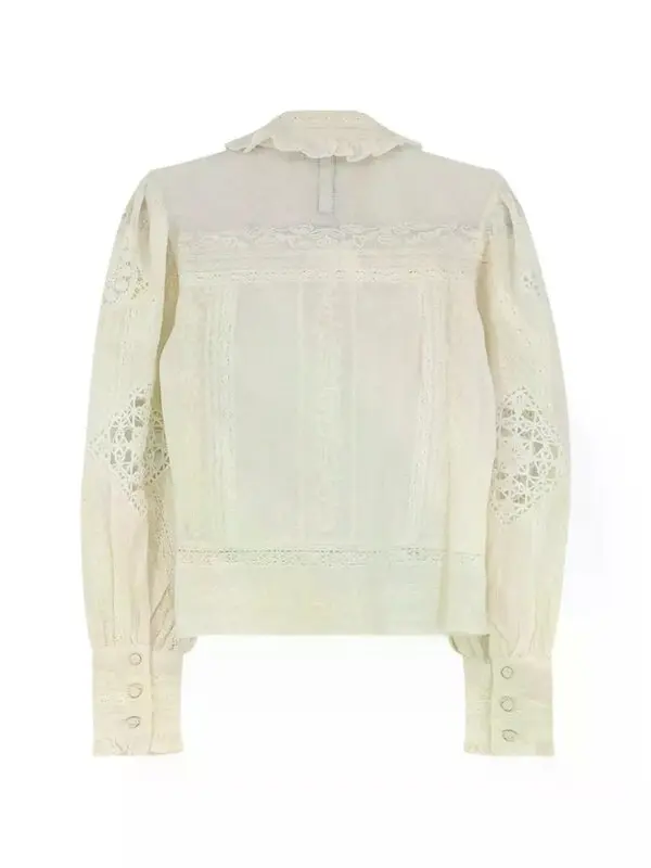 SCARLETT POPPIES Embroidered Lace Top
