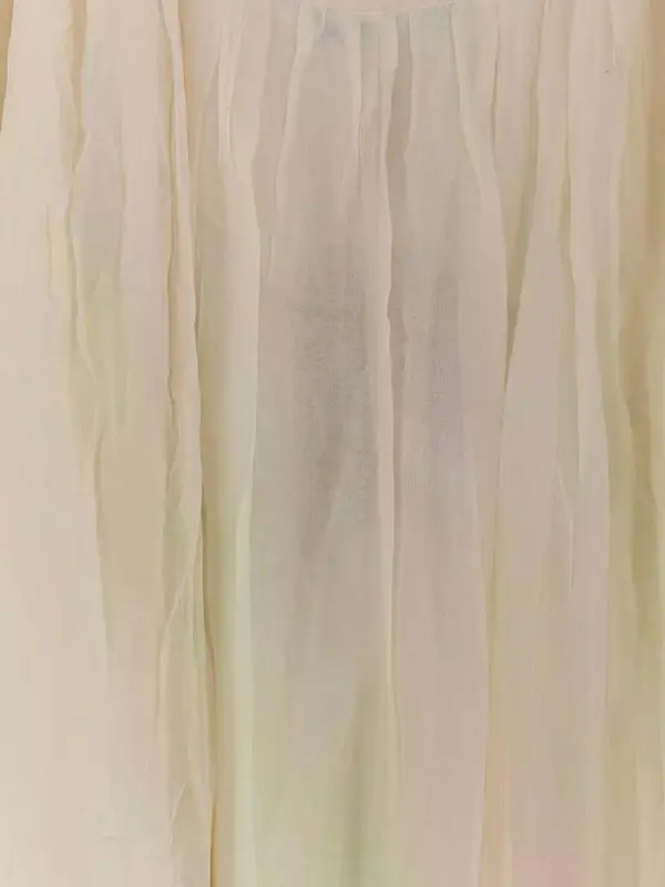 MES DEMOISELLES Ruffled Tiered Maxi Dress - Neutrals
