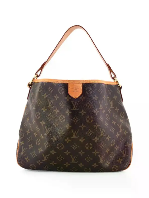 LOUIS VUITTON Delightful Handbag Monogram Canvas Pm Hobo Bag - Brown