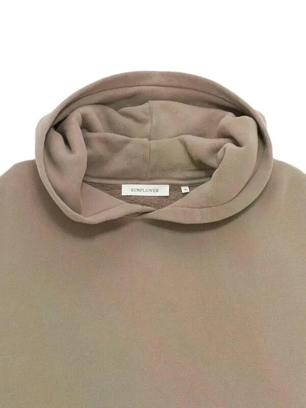 SUNFLOWER Washed-effect Hoodie