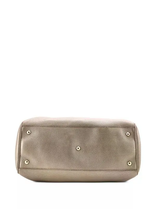Gucci Bamboo Shopper Leather Medium Tote Bag