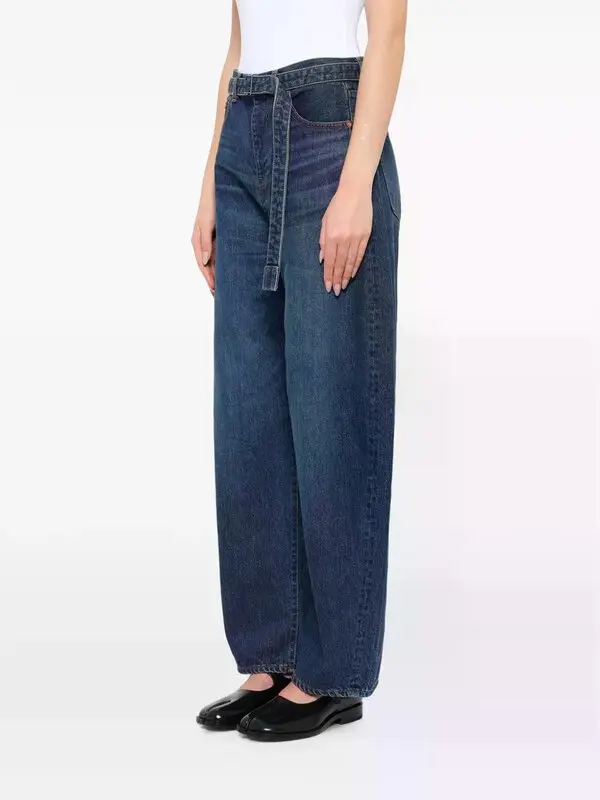 Sacai Barrel Panelled Jeans