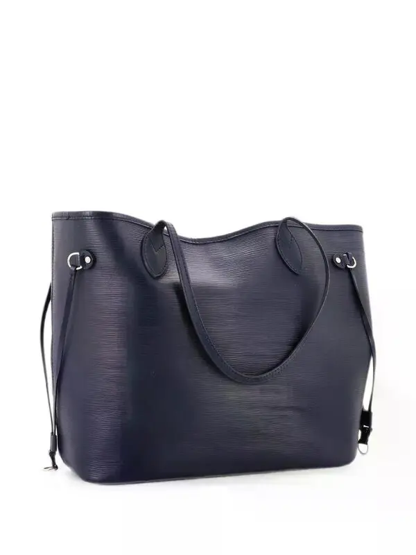 LOUIS VUITTON Neverfull Epi Leather Mm Tote Bag - Blue