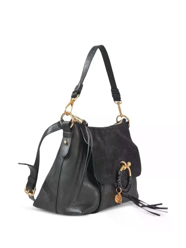 See By Chloé Joan Hobo Leather Shoulder Bag - Black